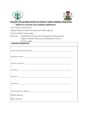 Fillable Online Accreditation Request Form Fax Email Print - pdfFiller