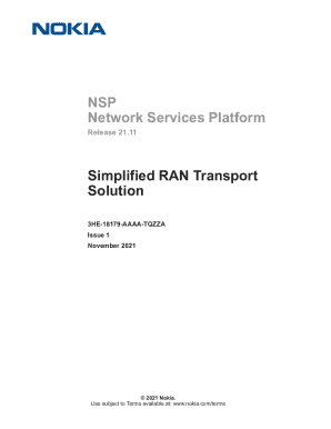 Fillable Online Network Services Platform Release 21.11 - Simplified ...