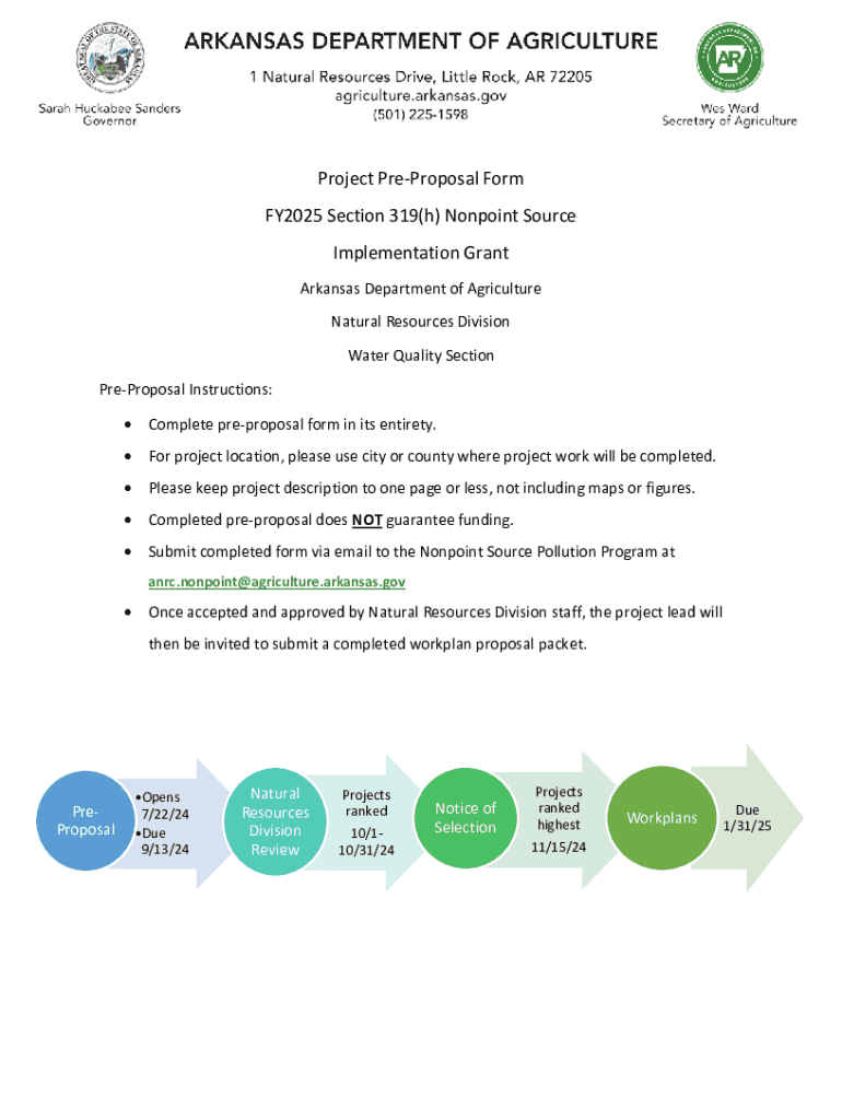 Fillable Online Fy2025 Section 319(h) Nonpoint Source Implementation Grant Fax Email Print ...