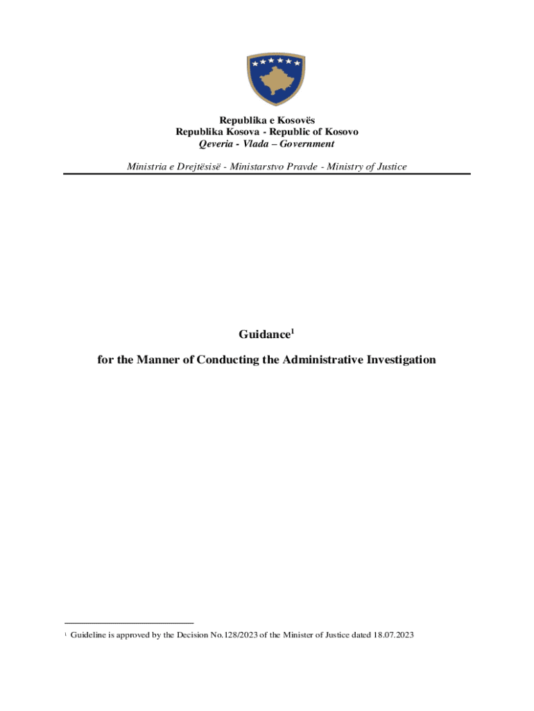 Fillable Online for the Manner of Conducting the Administrative ...