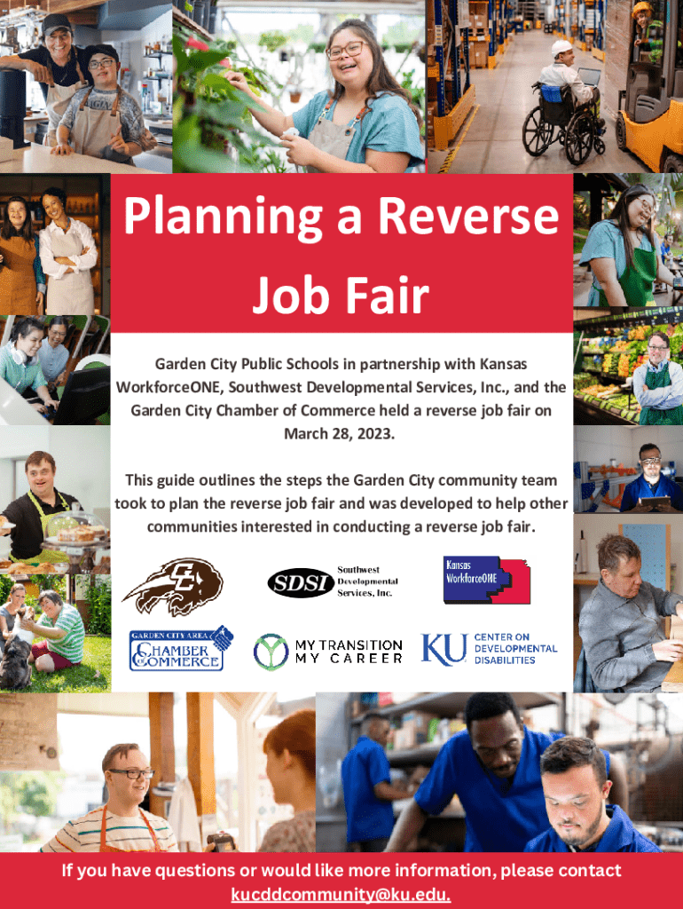Fillable Online Planning a Reverse Job Fair Guide Fax Email Print ...