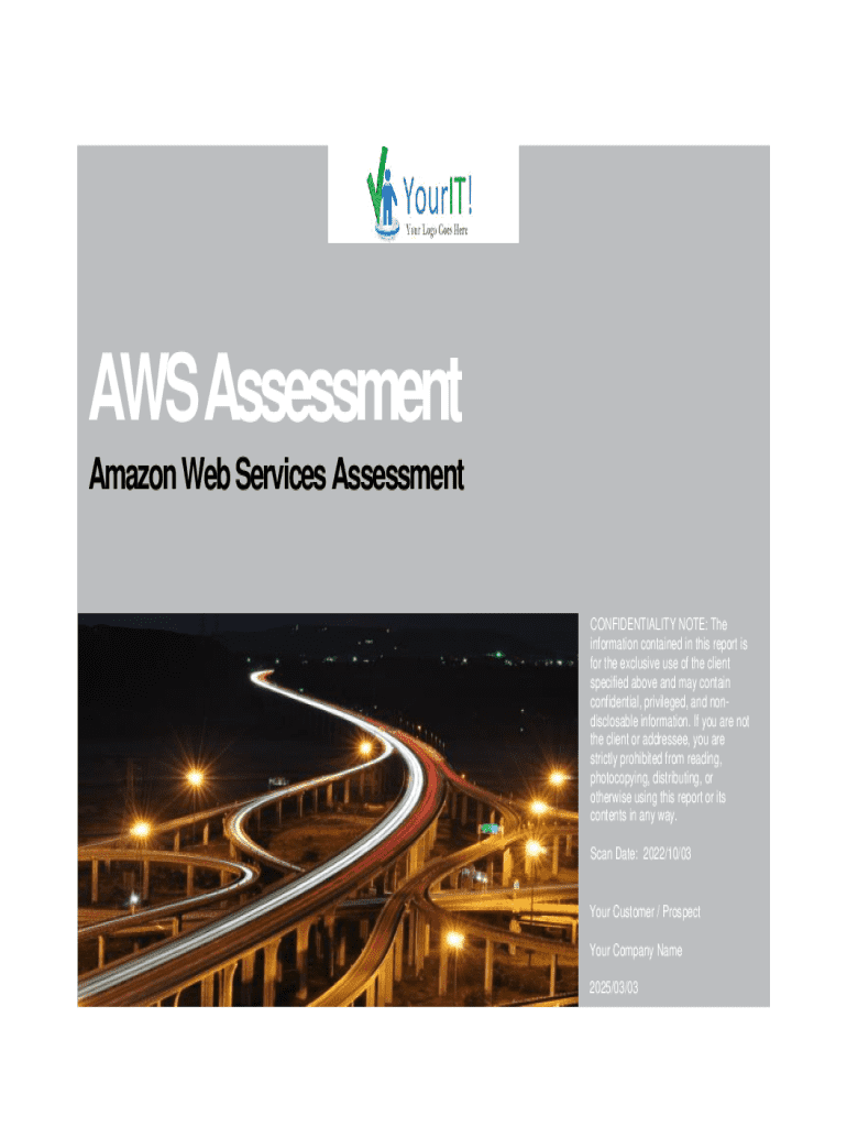 Fillable Online Amazon Web Services Assessment Fax Email Print - pdfFiller