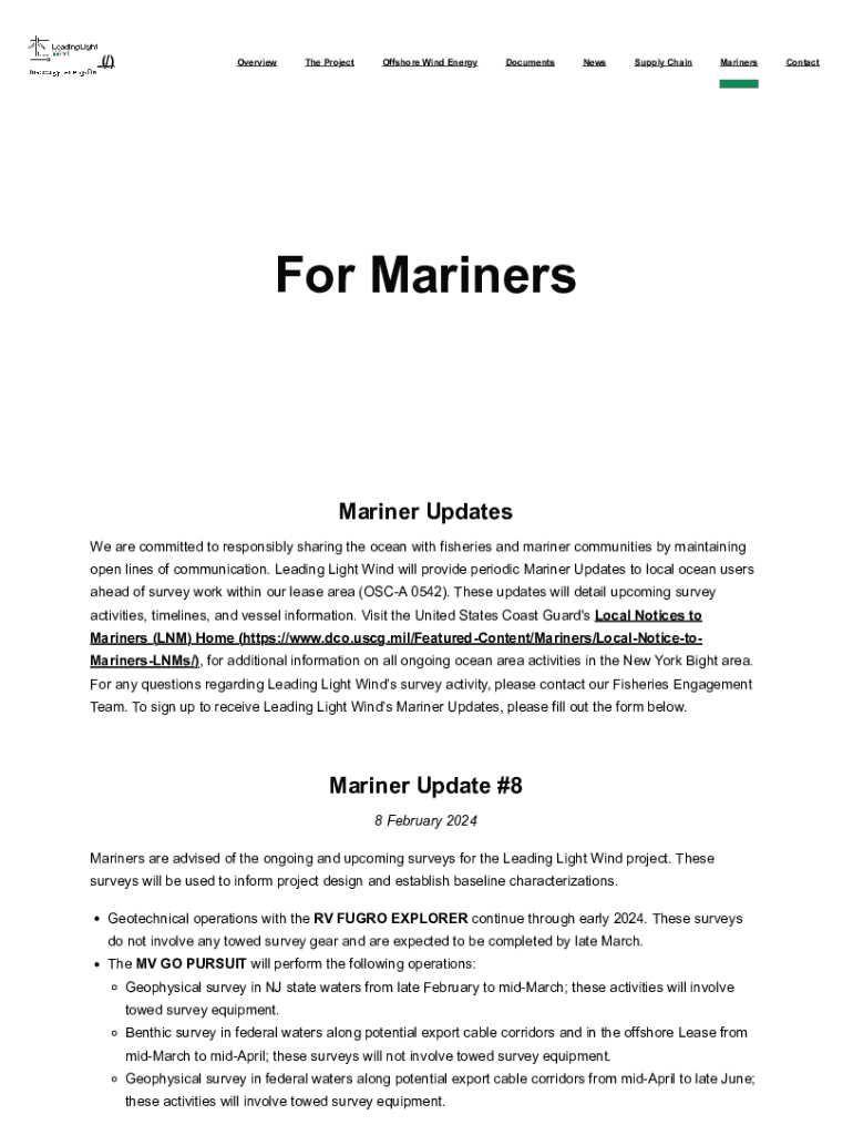 Fillable Online Offshore Wind Energy Fax Email Print - pdfFiller