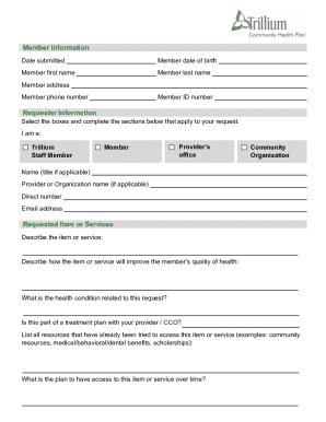 Fillable Online Flexible Services Request Form Fax Email Print - pdfFiller