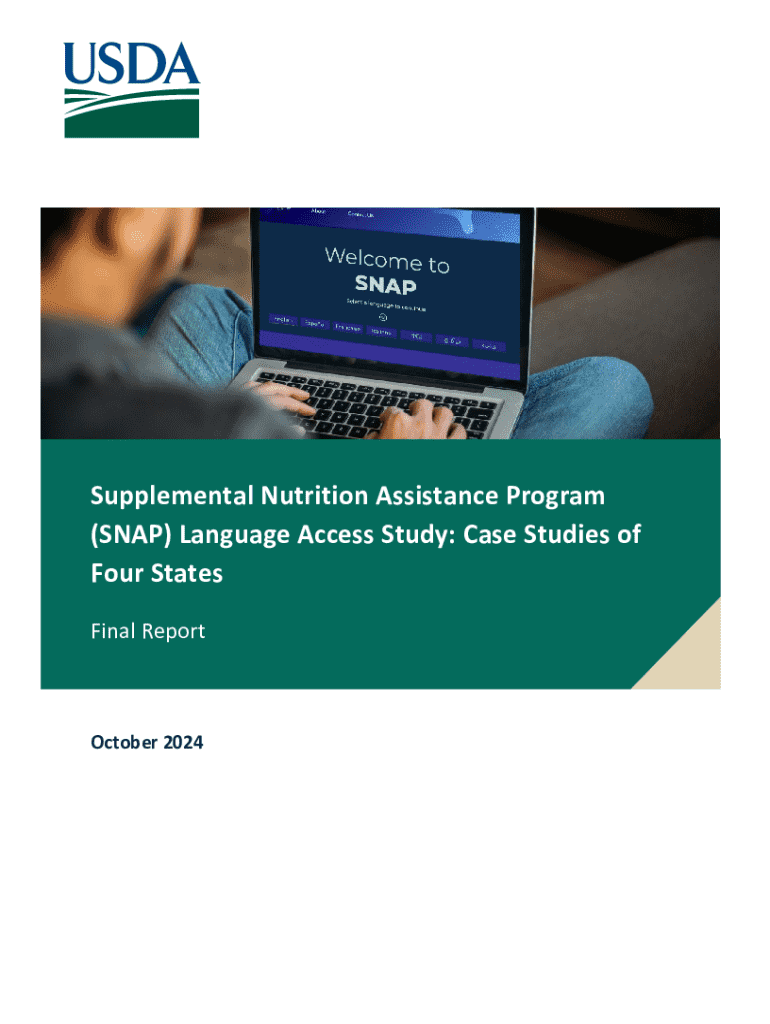 Fillable Online Supplemental Nutrition Assistance Program (snap ...