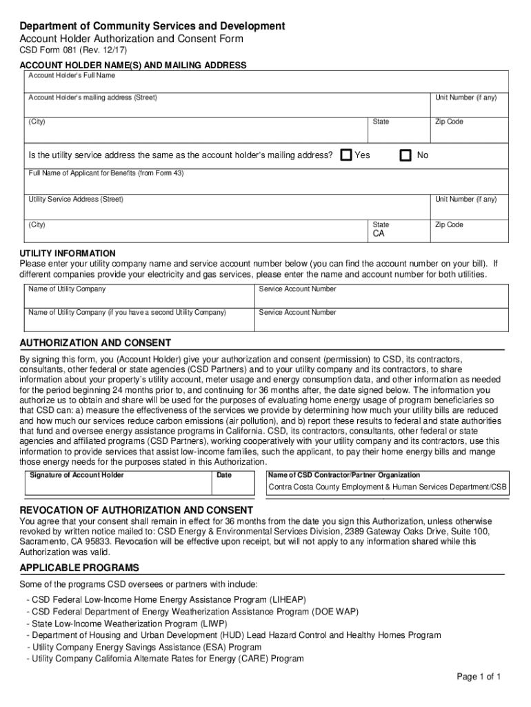 Fillable Online Contra Costa County Low Income Home Energy Assistance ...