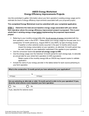 Fillable Online Energy Efficiency Improvements Projects Fax Email Print - pdfFiller