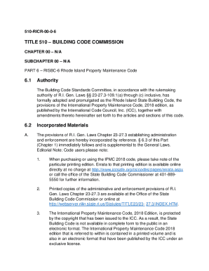 Fillable Online Title 510 – Building Code Commission Fax Email Print ...