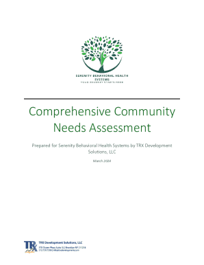 Fillable Online Comprehensive Community Needs Assessment Fax Email ...