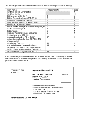 Fillable Online Invitation for Bid (ifb) Fax Email Print - pdfFiller