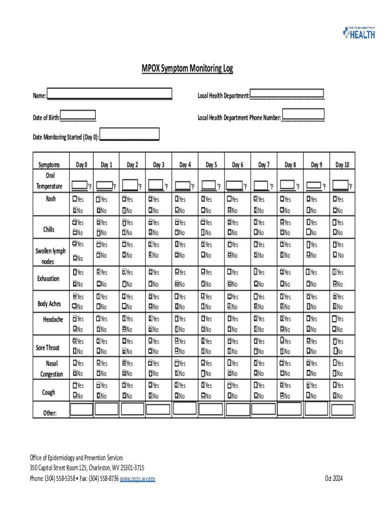 Fillable Online Interim Guidance for Monitoring Contacts of a Person ...