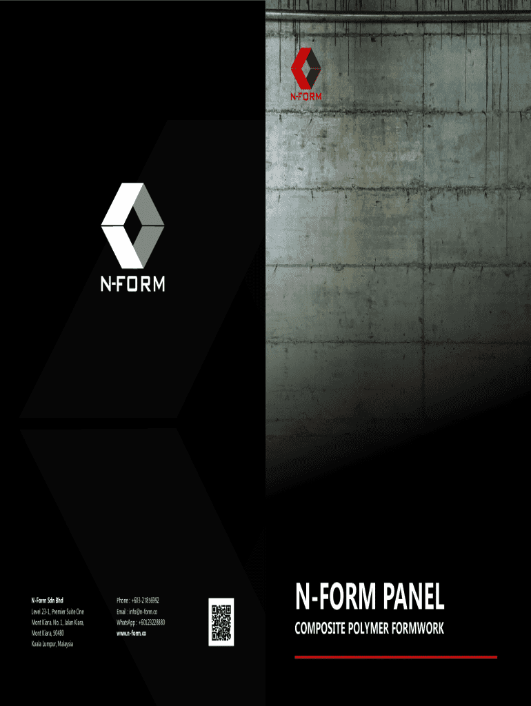 Fillable Online N-form Panel Composite Polymer Formwork Fax Email Print ...