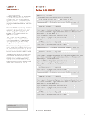 Fillable Online Caf Cash Account Features and Benefits Fax Email Print ...