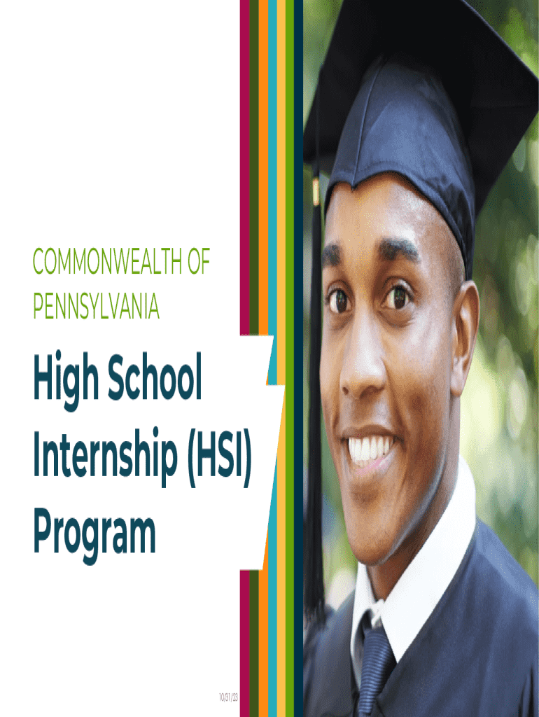 Fillable Online High School Internship (hsi) Program Overview Fax Email Print - pdfFiller