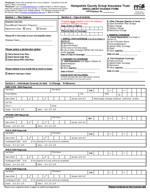 Fillable Online Ppi Employer Enrollment Form Fax Email Print - pdfFiller