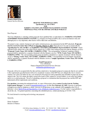 Fillable Online Parking Citation and Permit Management System Fax Email ...