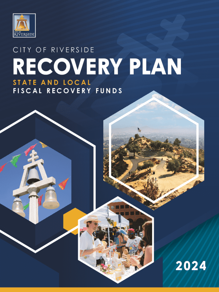 Fillable Online City of Riverside Recovery Plan Fax Email Print - pdfFiller