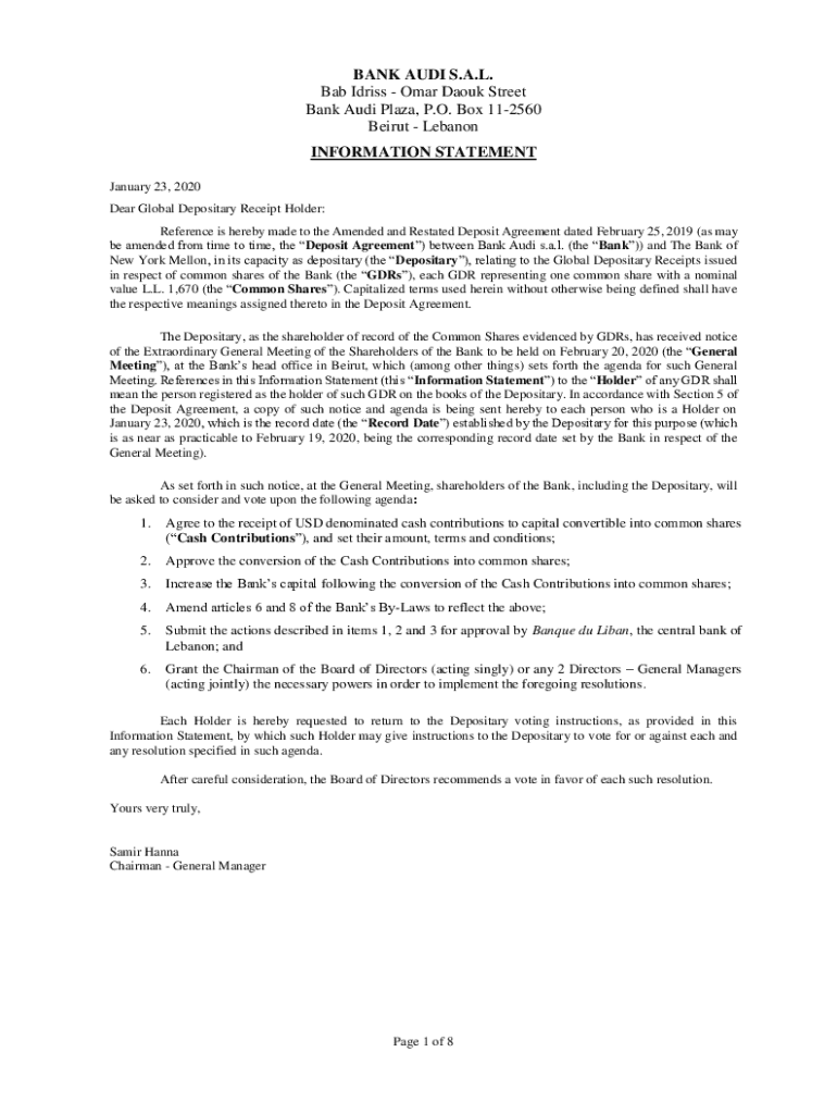 Fillable Online Bab Idriss - Omar Daouk Street Fax Email Print - pdfFiller