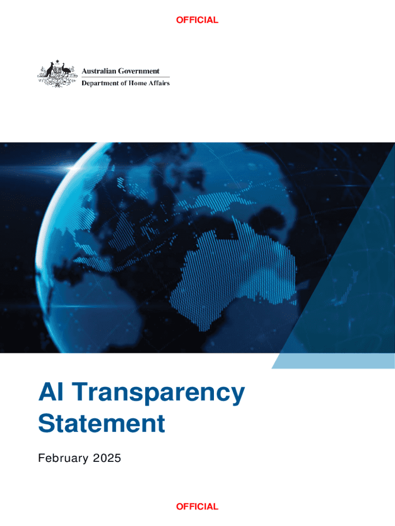 Fillable Online AI Transparency Fax Email Print - pdfFiller