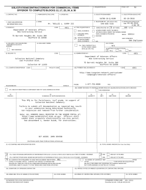 Sf 1449 Doc Template | pdfFiller