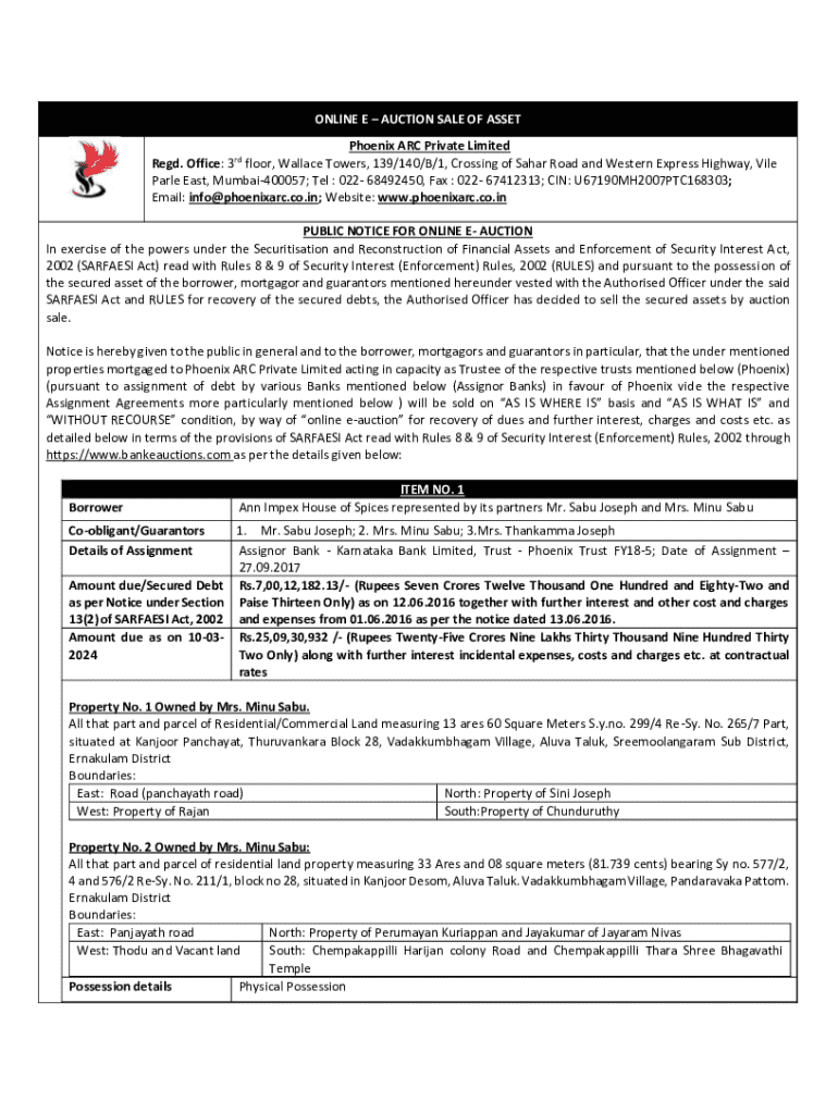 Fillable Online Office: 3rd floor, Wallace Towers, 139/140/B/1 ...