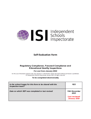 Fillable Online Regulatory Compliance, Focused Compliance and Educational Quality Inspections ...