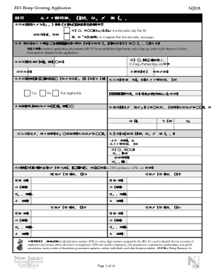 Fillable Online Hemp Grower License Application Fax Email Print - pdfFiller