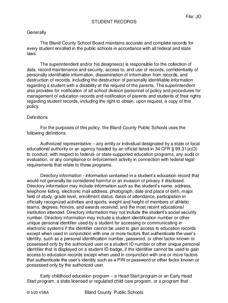 Fillable Online Student Records Fax Email Print - pdfFiller