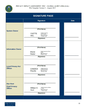 Fillable Online Privacy Impact Assessment (pia) Fax Email Print - pdfFiller