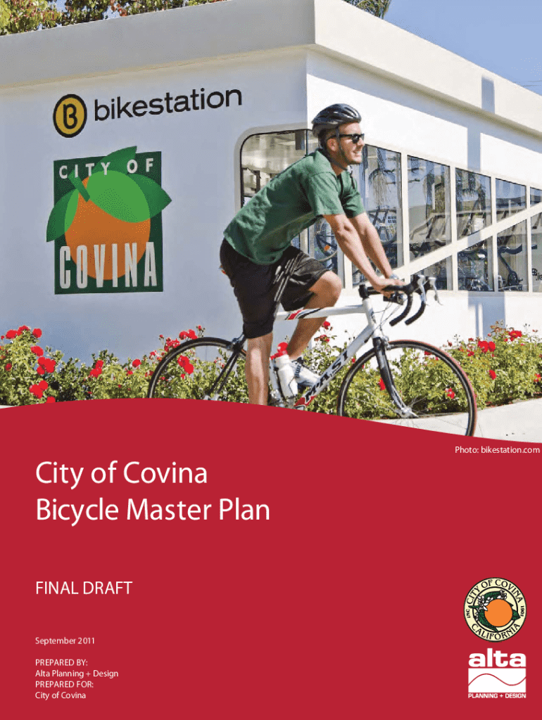 Fillable Online City of Covina Bicycle Master Plan Fax Email Print ...