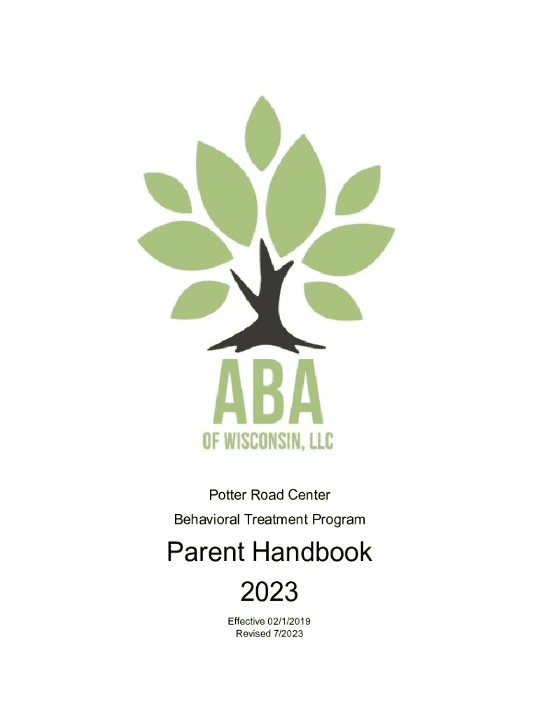 Fillable Online Potter Road Center Behavioral Treatment Program ...