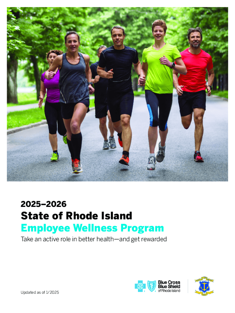 Fillable Online State of Rhode Island Employee Wellness Program 2025 ...