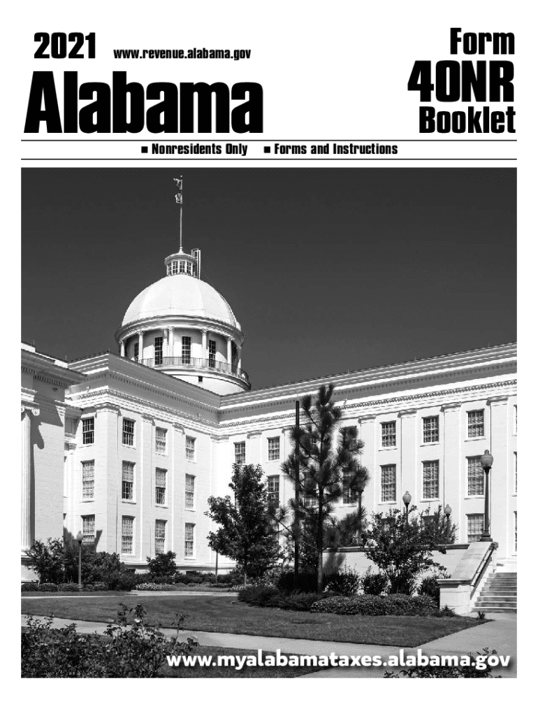 Fillable Online Alabama Nonresident Individual Income Tax Return Fax ...