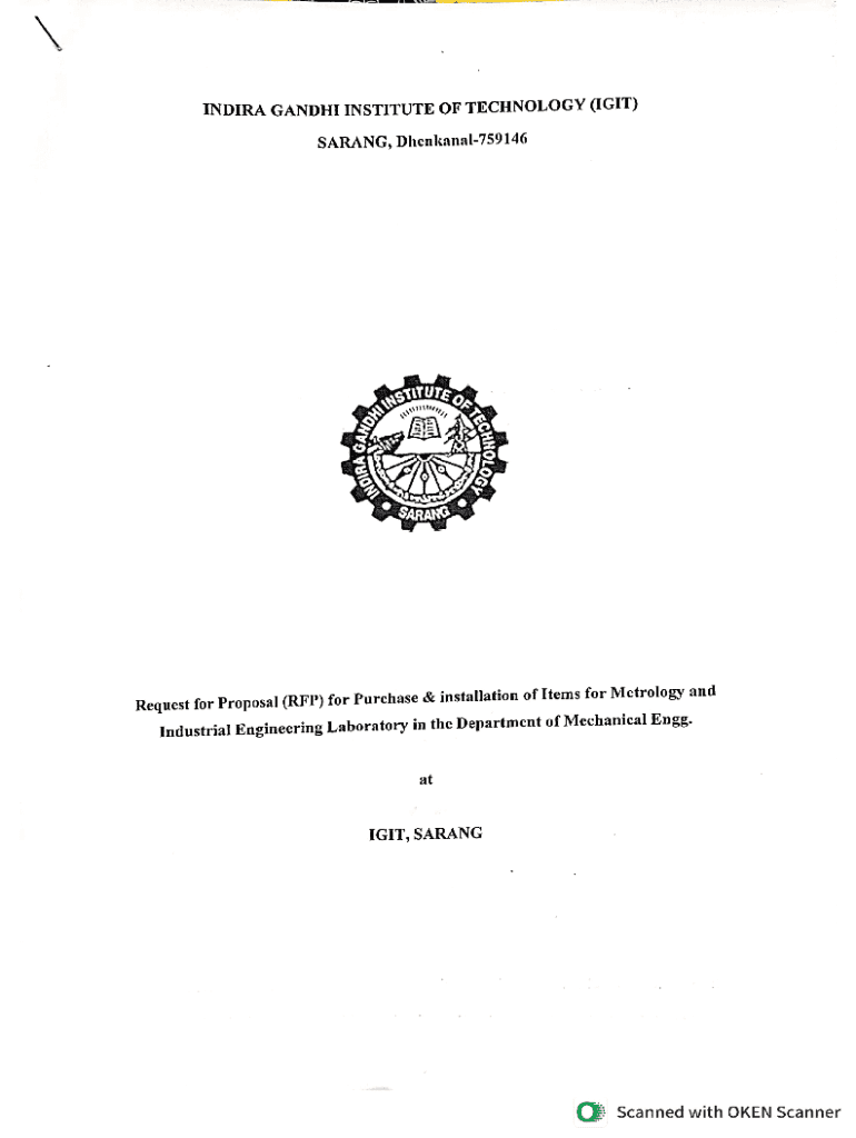Fillable Online Technical Bid for Tender Submission Fax Email Print ...