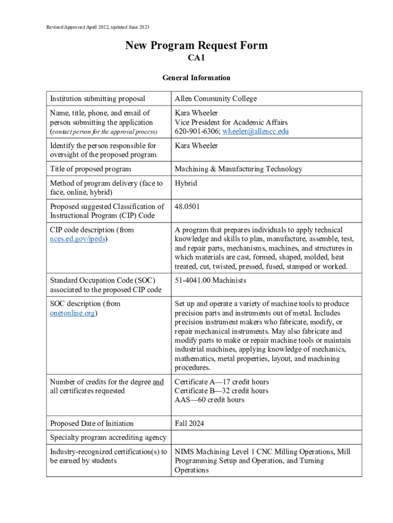 Fillable Online Machining & Manufacturing Technology Fax Email Print ...
