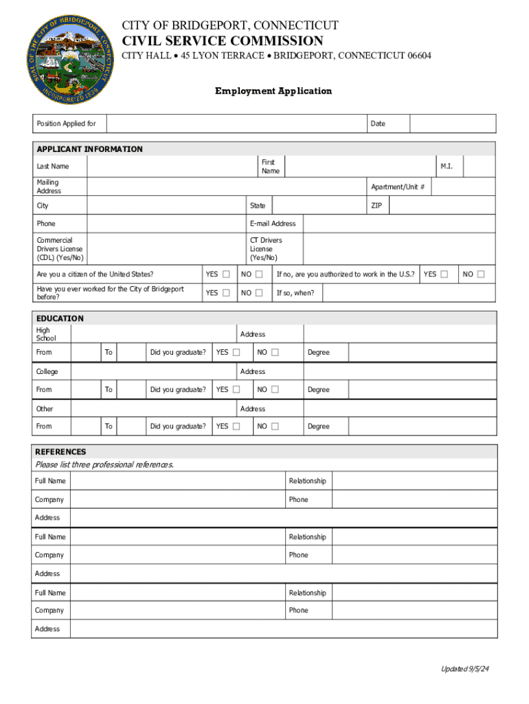 Fillable Online Fleet Mechanic Position Application Fax Email Print ...