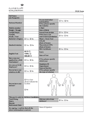Fillable Online Dlr Application Form Fax Email Print - pdfFiller