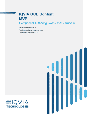Fillable Online Iqvia Oce Content - Component Authoring - Rep Email ...
