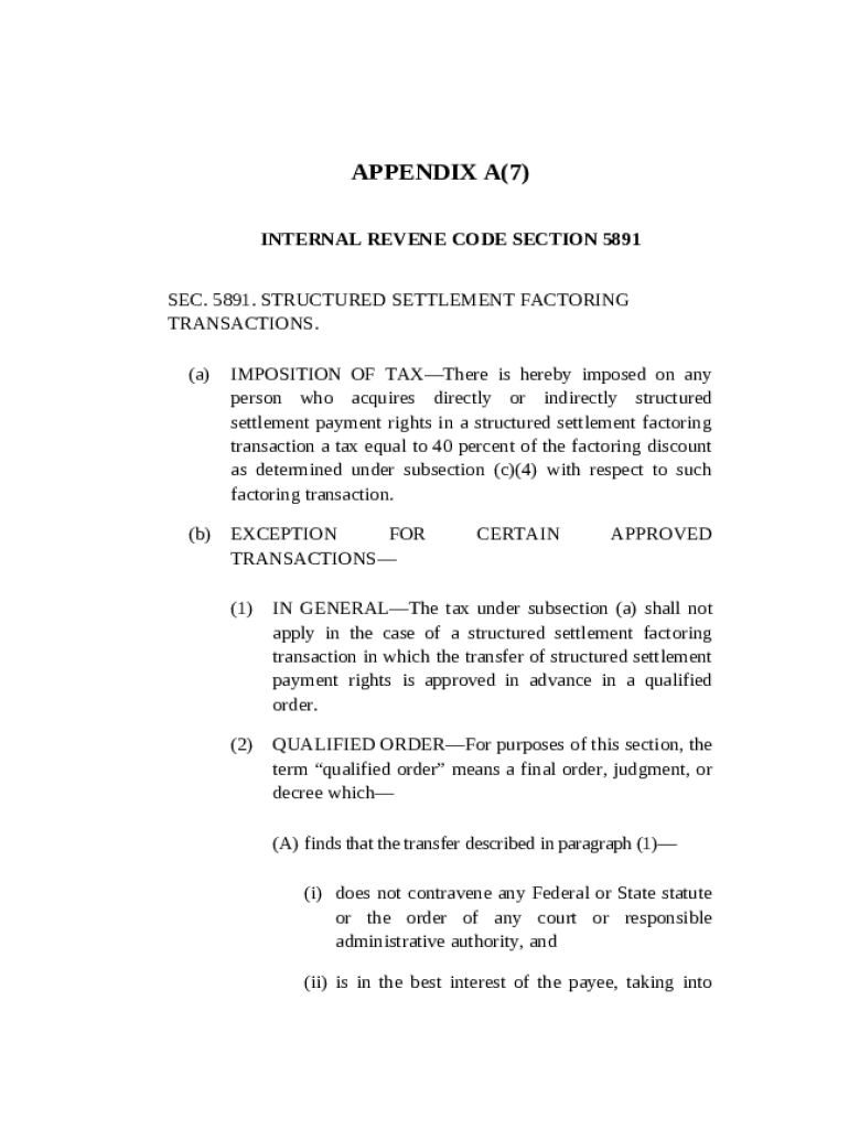 APPENDIX A(7) Doc Template | pdfFiller