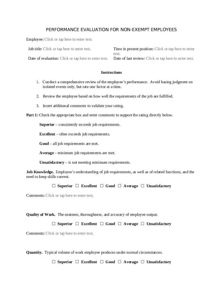 Employee Evaluation for Graphic Designer Doc Template | pdfFiller