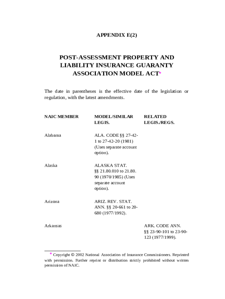 Appendix E(2) Doc Template | pdfFiller