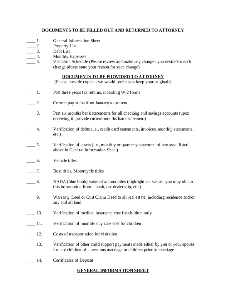 Visitation Schedule (Please review and make any changes you desire-for ...