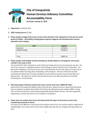 Fillable Online Accountability Form Fax Email Print - pdfFiller