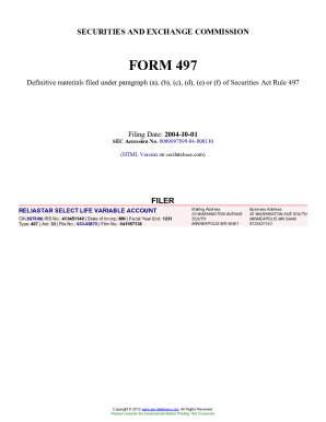 Fillable Online Definitive Materials Filed Under Paragraph (a), (b), (c ...