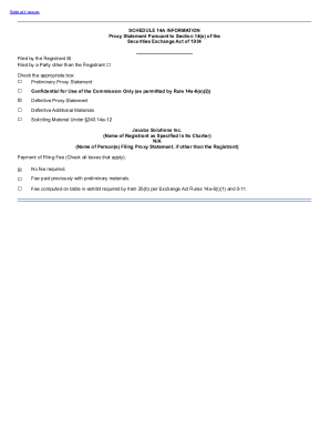 Fillable Online Jacobs Solutions Inc. 2024 Annual Meeting of Shareholders & Proxy Statement Fax ...