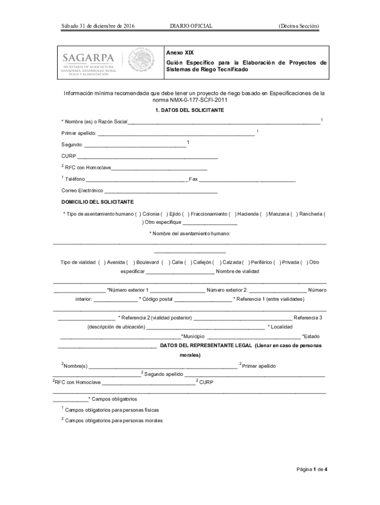 Rellenable en línea Guin Especfico para la Elaboracin de Proyectos de Fax Email Imprimir - pdfFiller