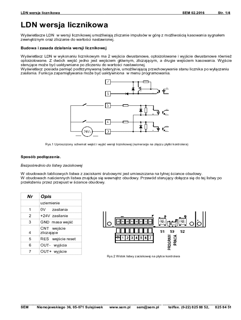 Fillable Online Ldn Wersja Licznikowa Fax Email Print - pdfFiller