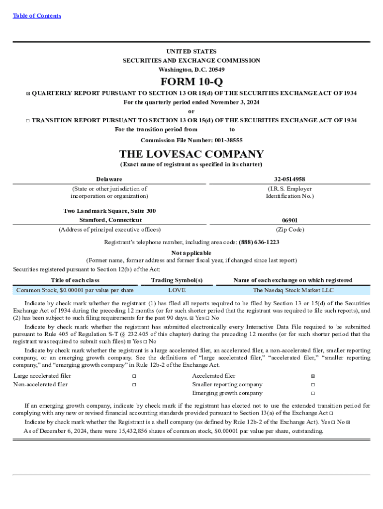 Fillable Online Quarterly Report Pursuant to Section 13 or 15(d) of the ...