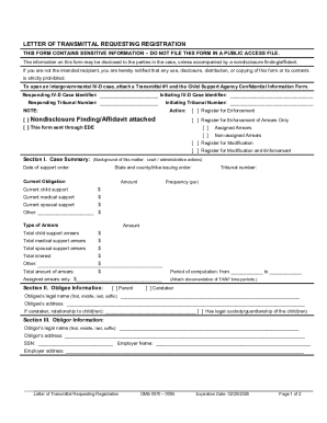 Fillable Online Letter of Transmittal Requesting Registration Fax Email Print - pdfFiller