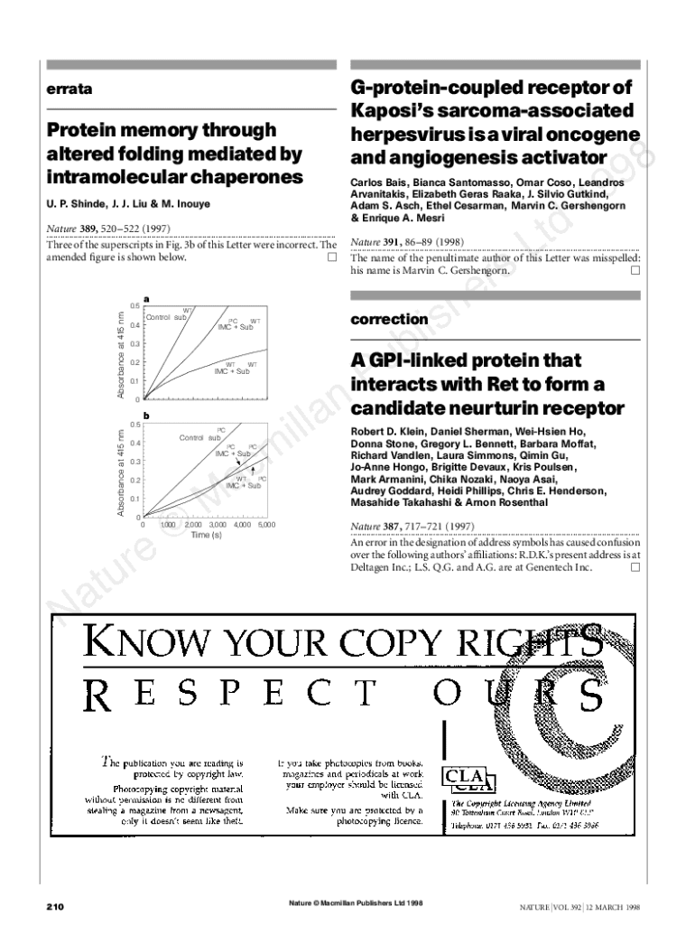 Fillable Online Protein memory through Fax Email Print - pdfFiller